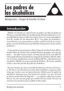 Tienda de libros – Al-Anon Grupos de Familia